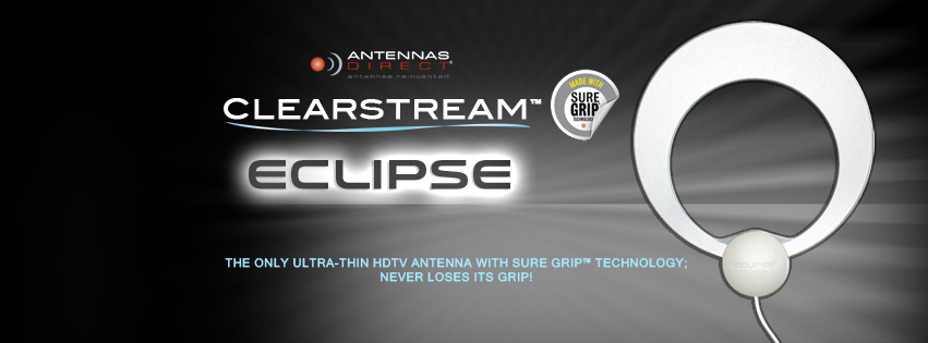 Antennas Direct Announces the ClearStream Eclipse Indoor TV Antenna - The TV Antenna Experts ...